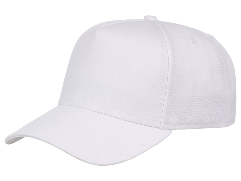 Crowns By Lids Hook Shot A-Frame Cap - White – CustomLids.com