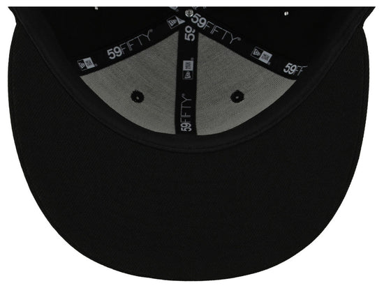 New Era Custom 59FIFTY - Black/Black UV – CustomLids.com