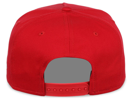 New Era A-Frame 9FORTY Snapback - Red – CustomLids.com