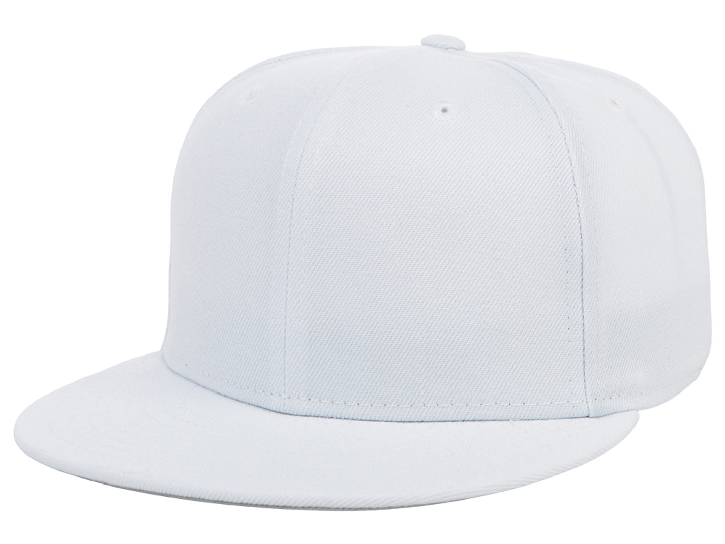 Crowns By Lids Full Court Fitted Cap - White – CustomLids.com